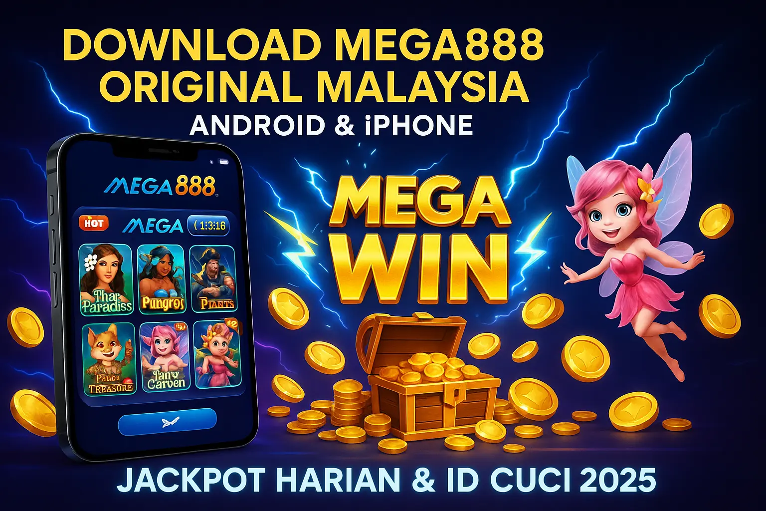Mega888 Original Link Rasmi 2025 – Download APK Versi Terbaru